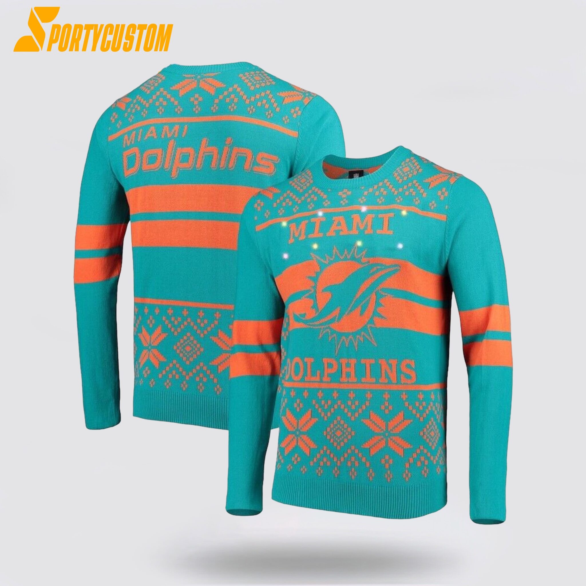 Nfl Miami Dolphins Sweater For Hot Fans